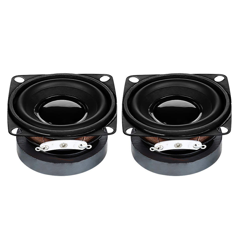 AIYIMA 2Pcs 4-Ohm 5W Subwoofer HIFI 2-Inch Full Range Speaker Mini ...