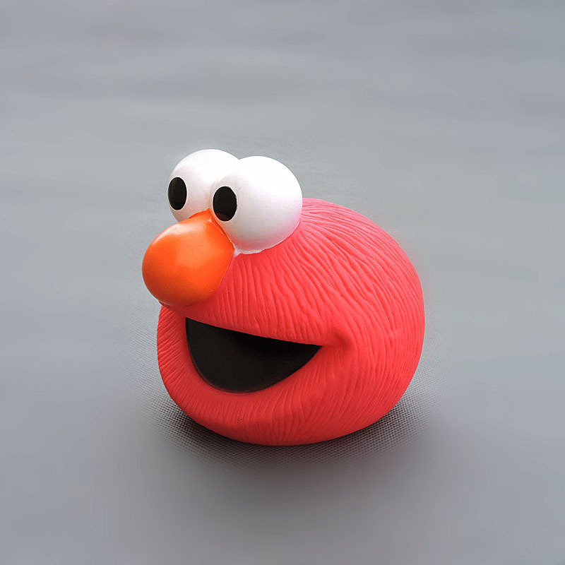 โมเดลฟิกเกอร์ PVC รูปการ์ตูน Disney Sesame Street Elmo Piggy Bank ขนาด ...