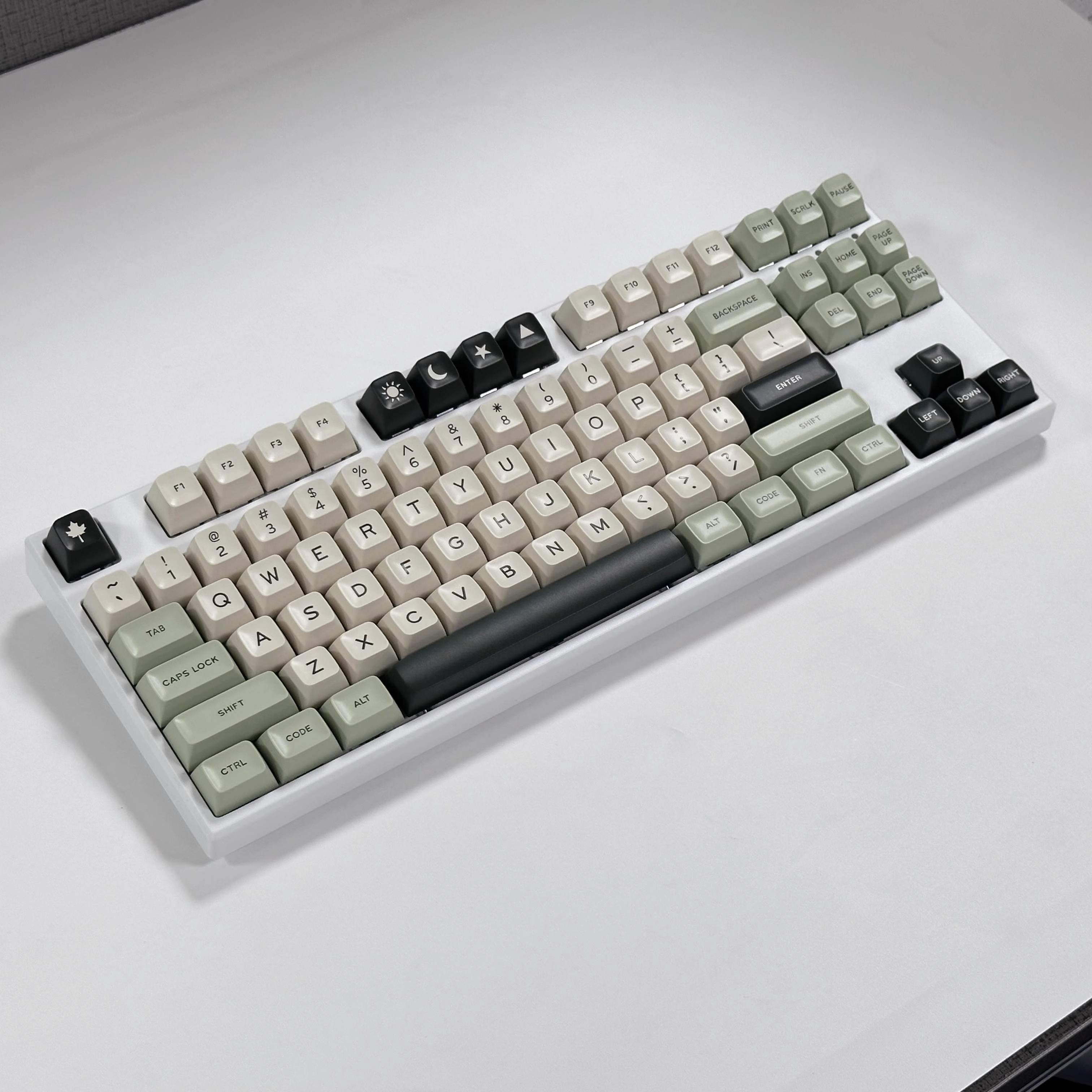 New Arrival SA profile double shot keycaps ABS Flamingo By the Sea GMK ...
