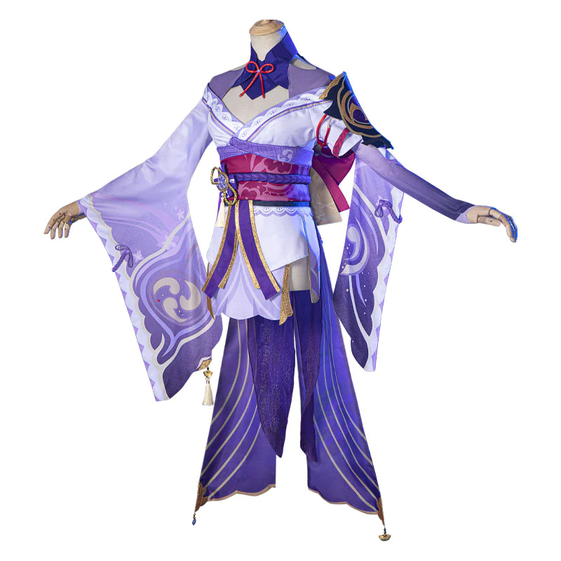 Genshin Impact Raiden Shogun Cosplay Clothing Game Comic Character ...