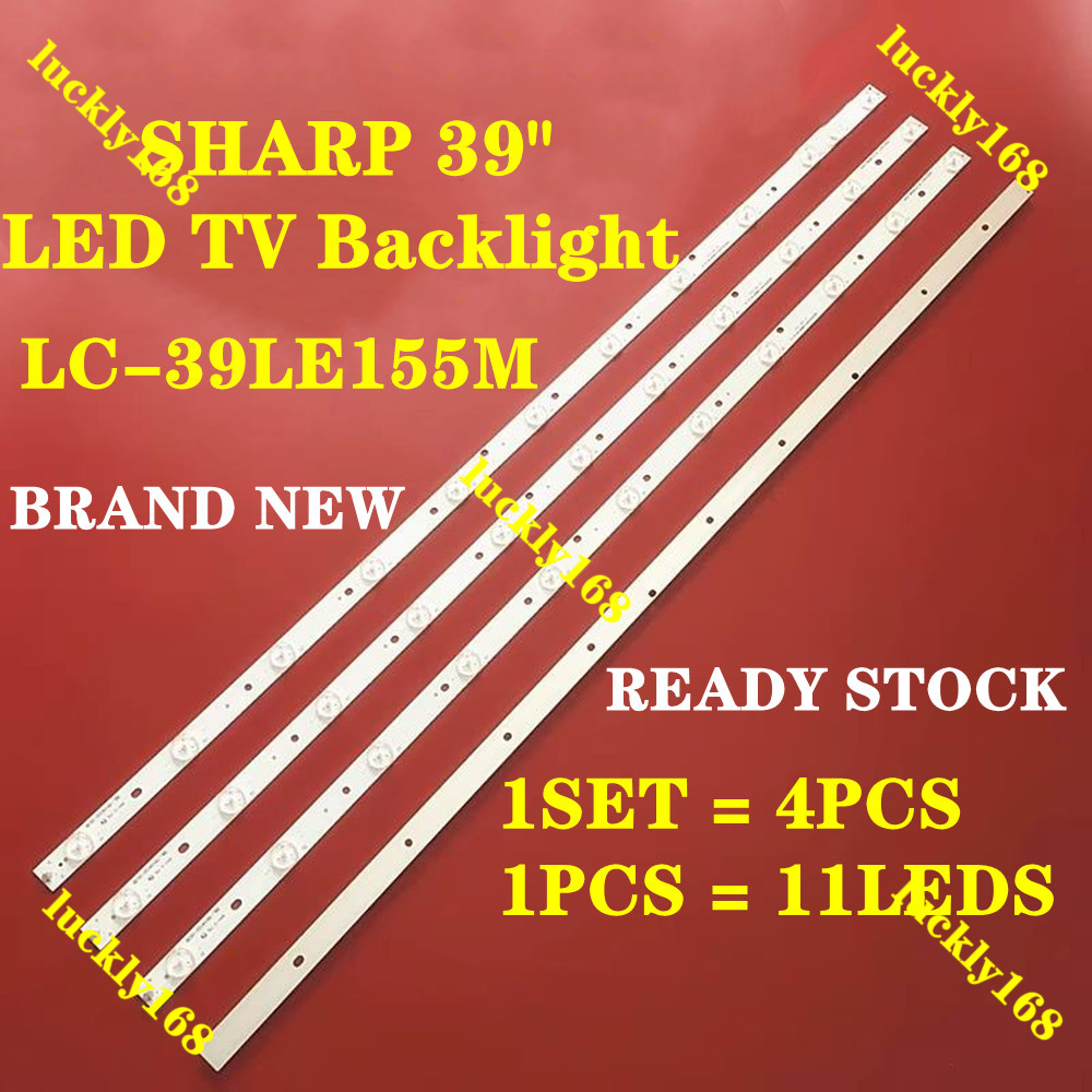 ใหม่ แบ็คไลท์ทีวี LED LC-39LE155M SHARP 39 นิ้ว SHARP 39 นิ้ว 39LE155M LC39LE155M 4 ชิ้น ...
