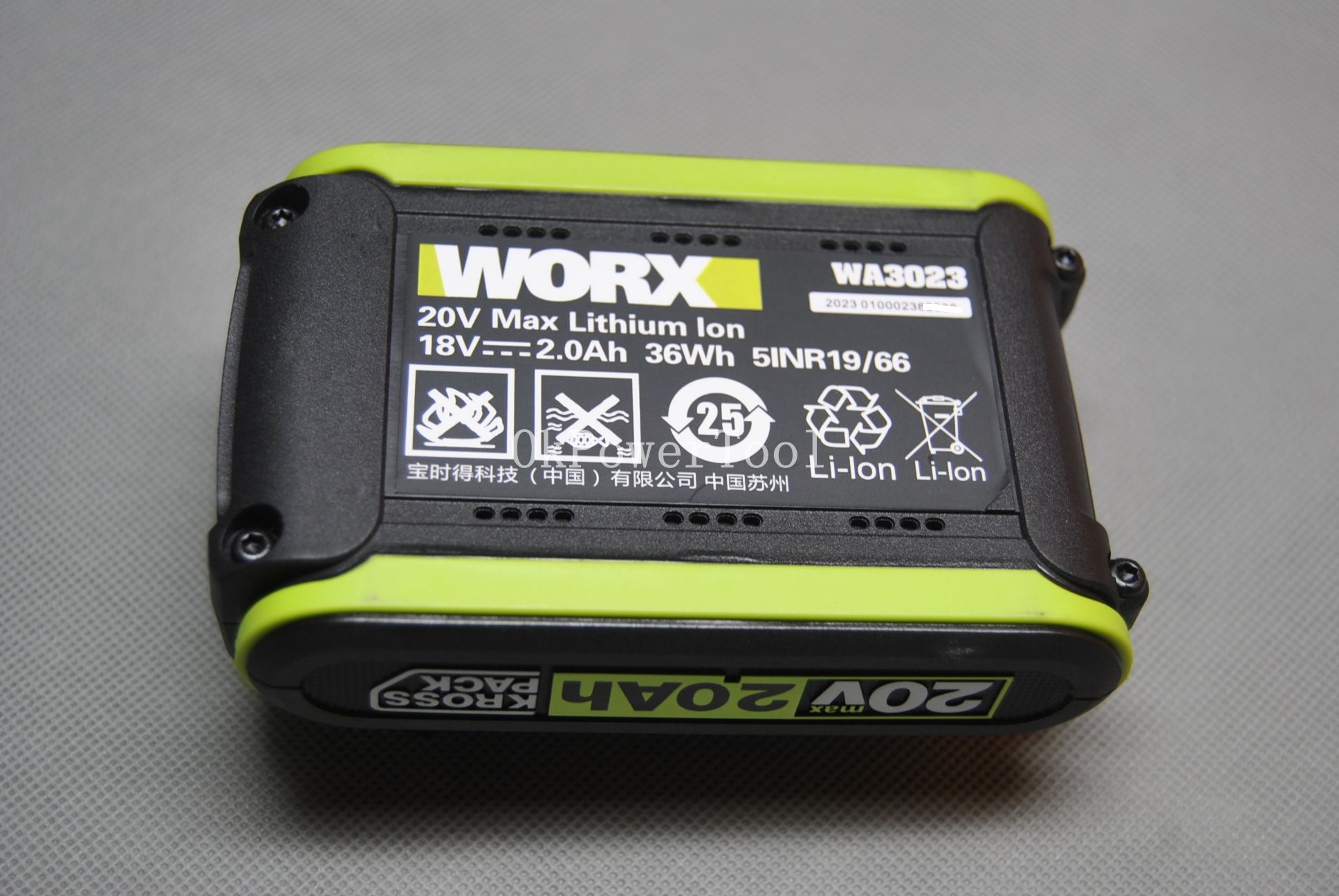 Worx WORX WA3023 ใหม่ บอร์ดเท้าใหญ่ 2.0a ของแท้ ใช้แบตเตอรี่ | Shopee ...