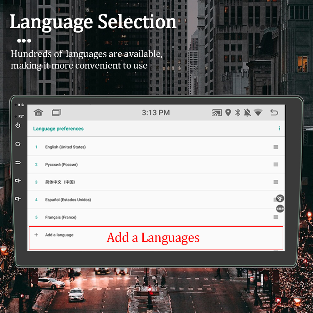 Hippcron Android 11 เครื่องเล่นมัลติมีเดีย วิทยุ 1 Din 2G 32G 7 นิ้ว 9 นิ้ว WIFI GPS บลูทูธ ...