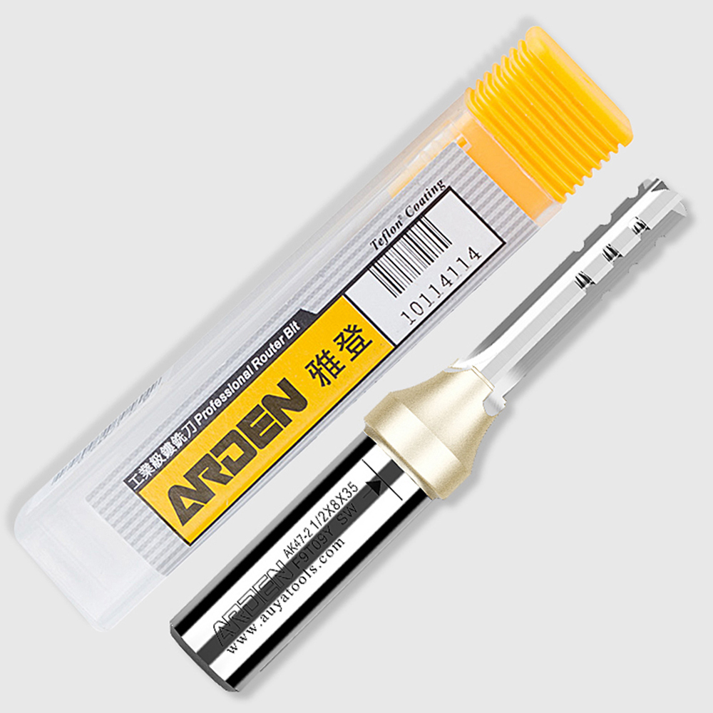 Arden ดอกสว่านเราเตอร์ 3 ฟลุต TCT CNC 3-blade คาร์ไบด์ อเนกประสงค์ ...