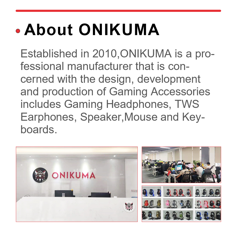 ONIKUMA K8 RGB Gaming Headset หูฟังเกมมิ่งใช้งานได้ทั้ง PC / Mobile ...