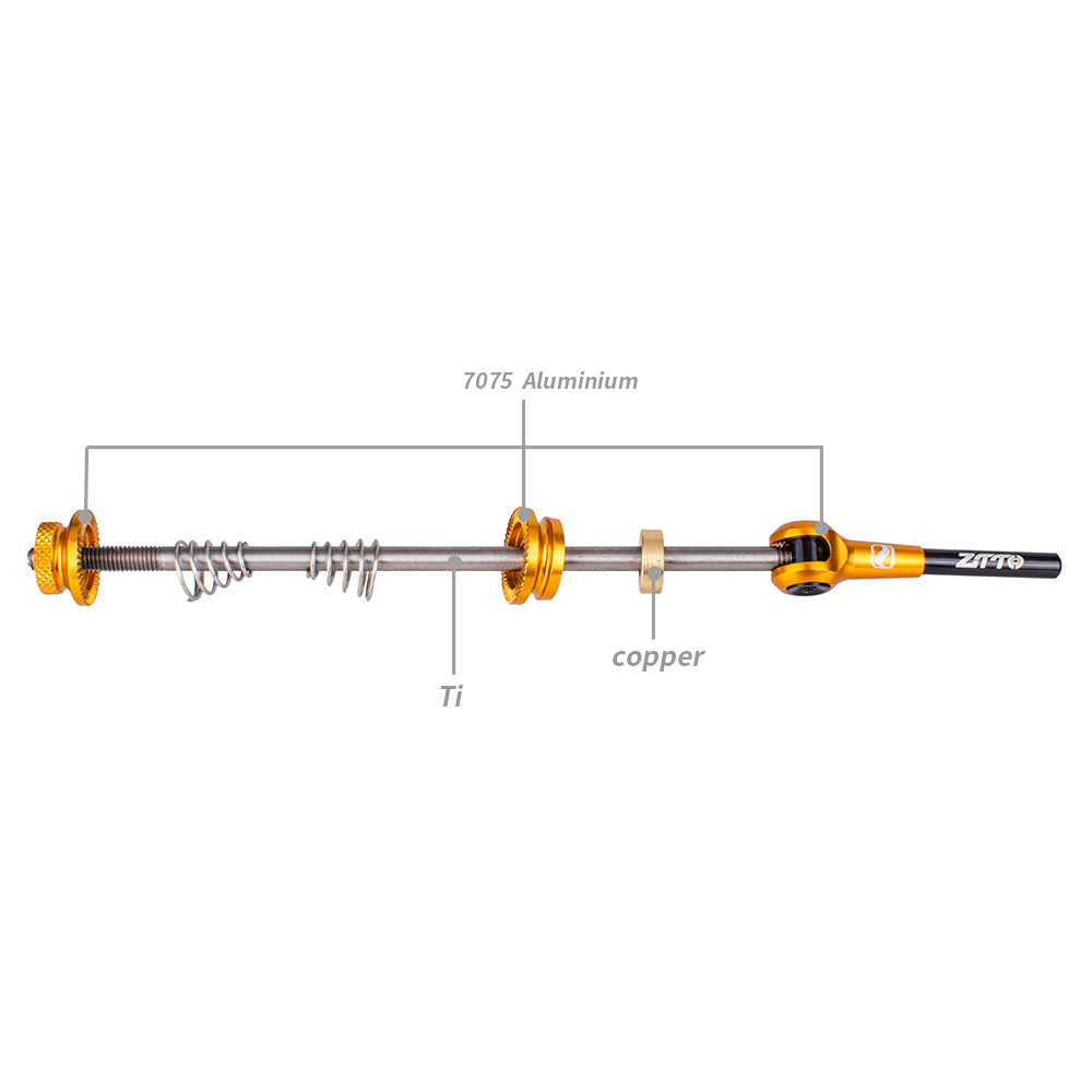 Ztto QR5 Ti Skewers แกนปลดเร็ว น้ําหนักเบา 9 มม. 5 มม. ล้อ 100 135 ฮับ ...