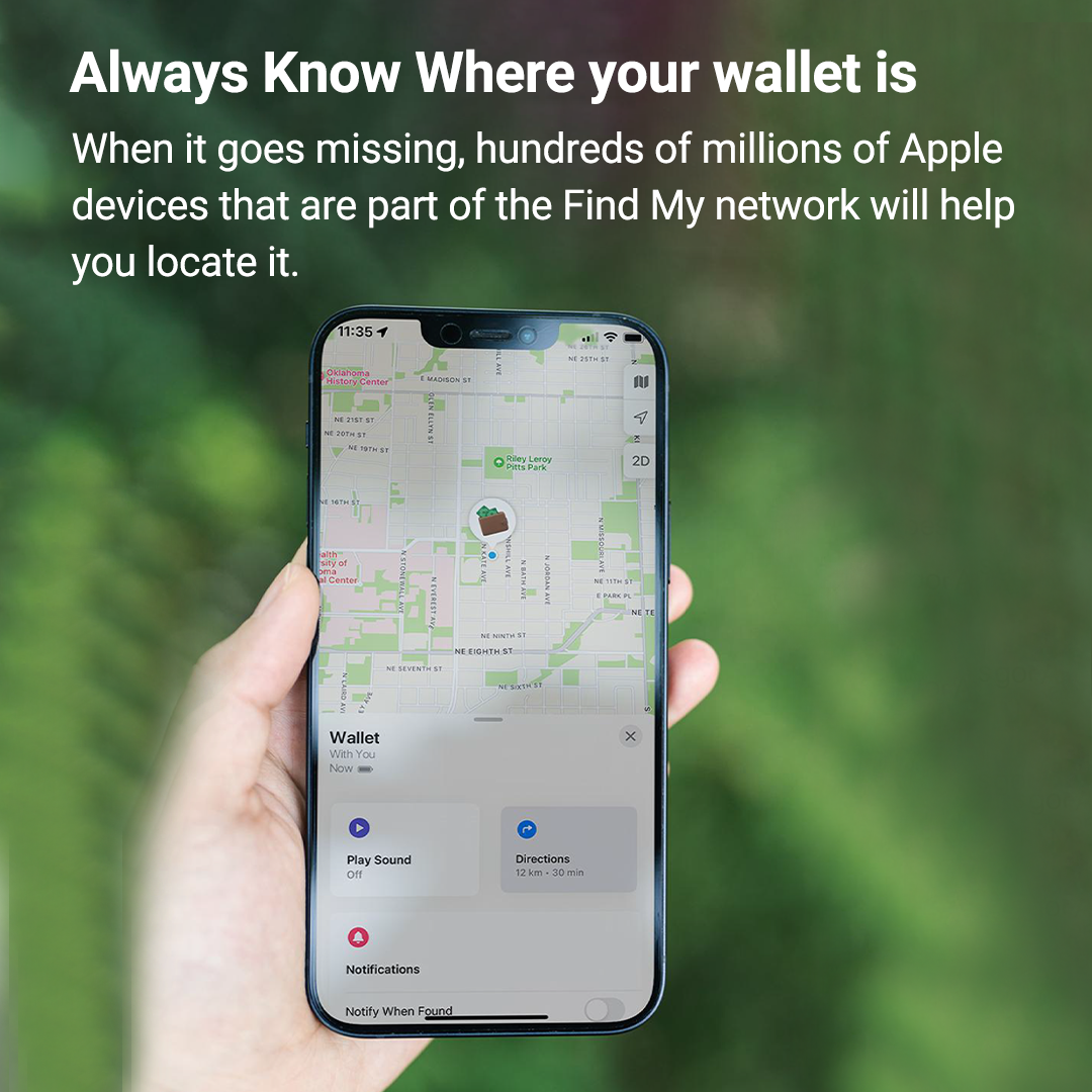 MiLi MiCard การ์ดป้องกันการสูญหายอัจฉริยะ ระยะ 30-50 ม. รองรับ NFC และการชาร์จแบบไร้สาย ทํางาน ...