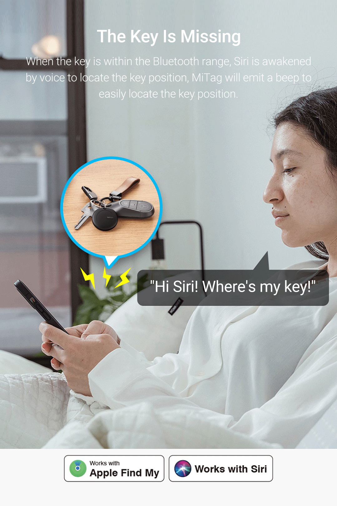 Mili Mitag/Lifetag ตัวติดตามบลูทูธคีย์ Finder และตัวระบุตําแหน่งสัตว์ ...