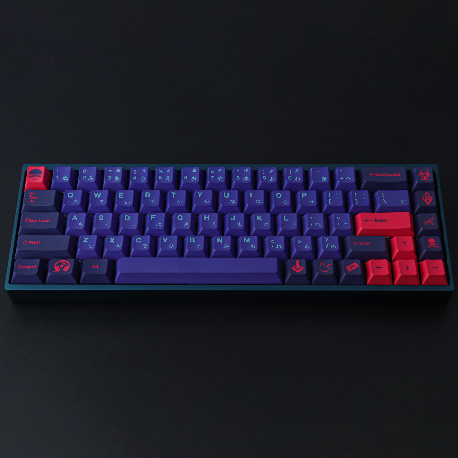GMK Laser Wave Keycaps, 158 คีย์ PBT Keycaps โปรไฟล์เชอร์รี่ DYE-SUB ...