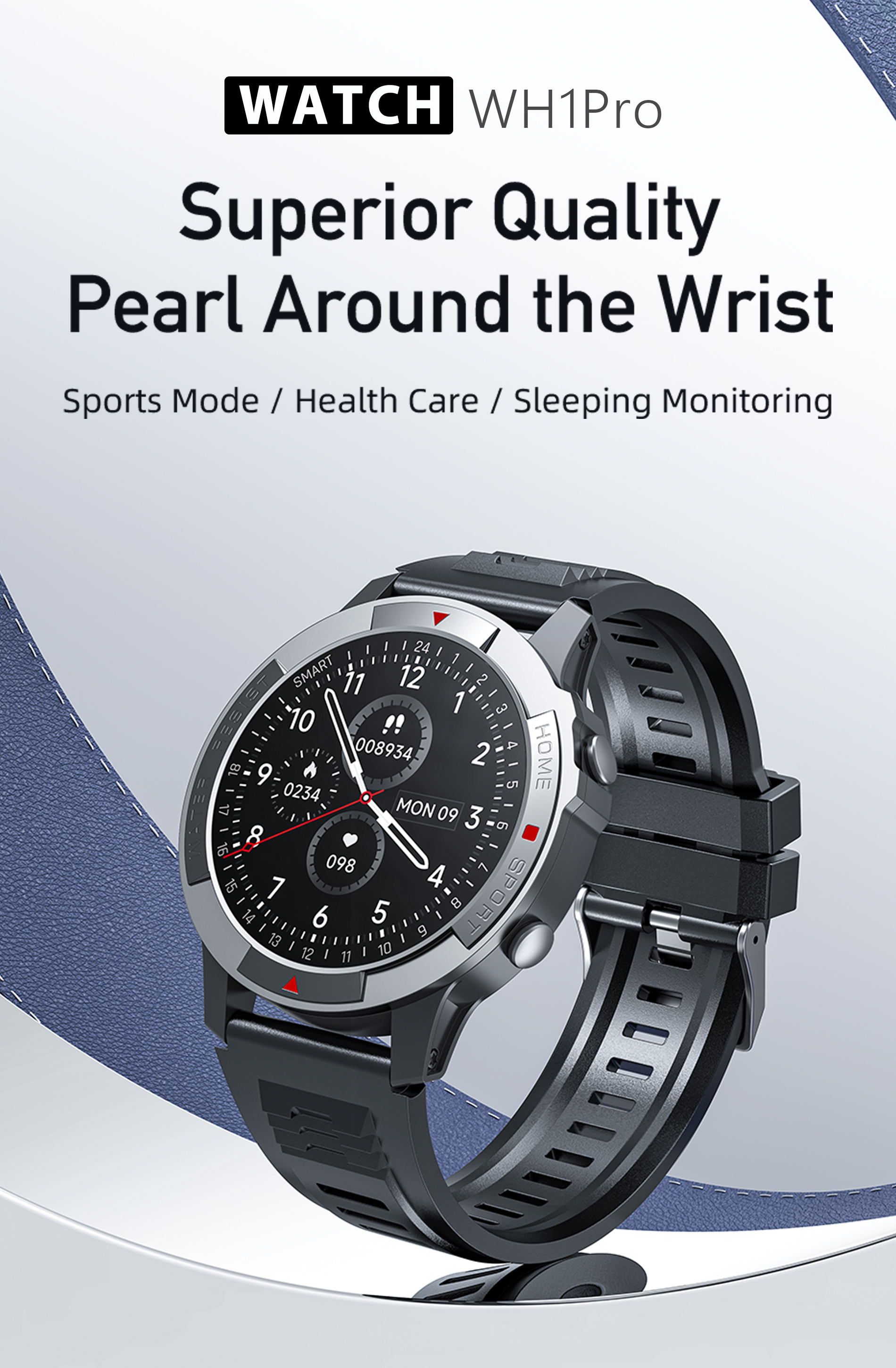 Awei WH01 Smartwatch 100+ โหมดกีฬา สำหรับวิ่ง และการออกกำลังกาย สมาร์ท ...