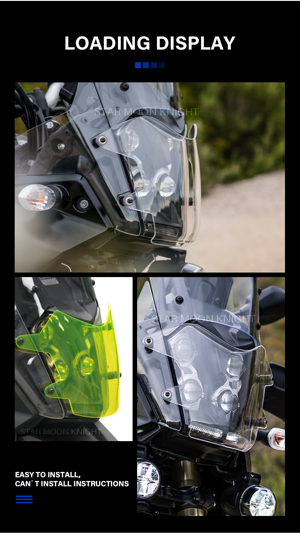 Head Light Protection FOR YAMAHA Tenere 700 2019 - Tenere 700 Rally ...
