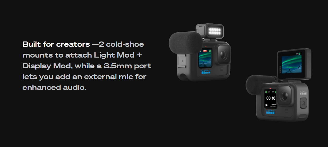 GoPro Media Mod (For HERO13/12/11/10/9 Black) | Shopee Thailand