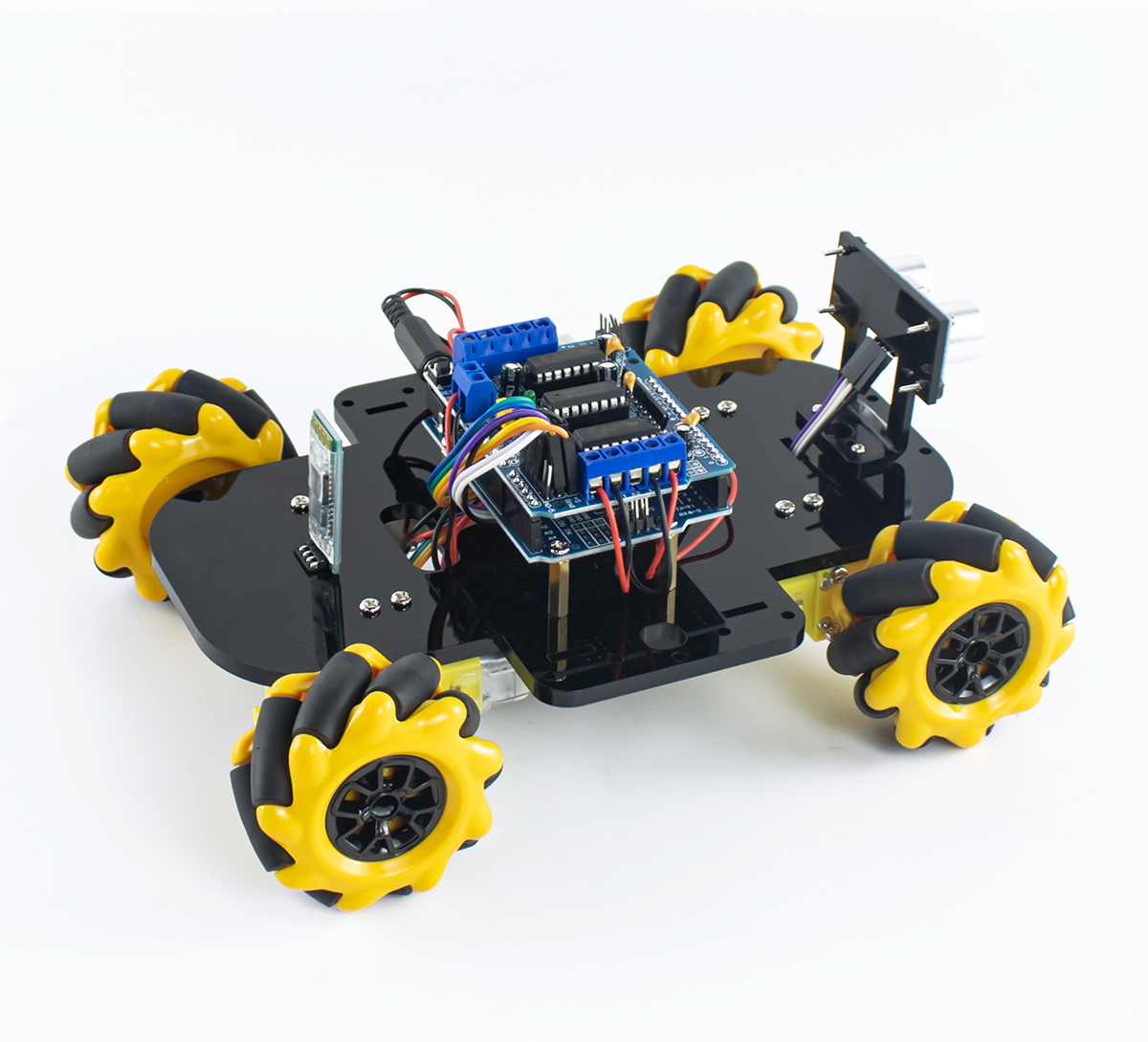 Lafvin ชุดล้อหุ่นยนต์รถยนต์ ทางไกล สําหรับ Arduino UNO R3 STEM DIY ...