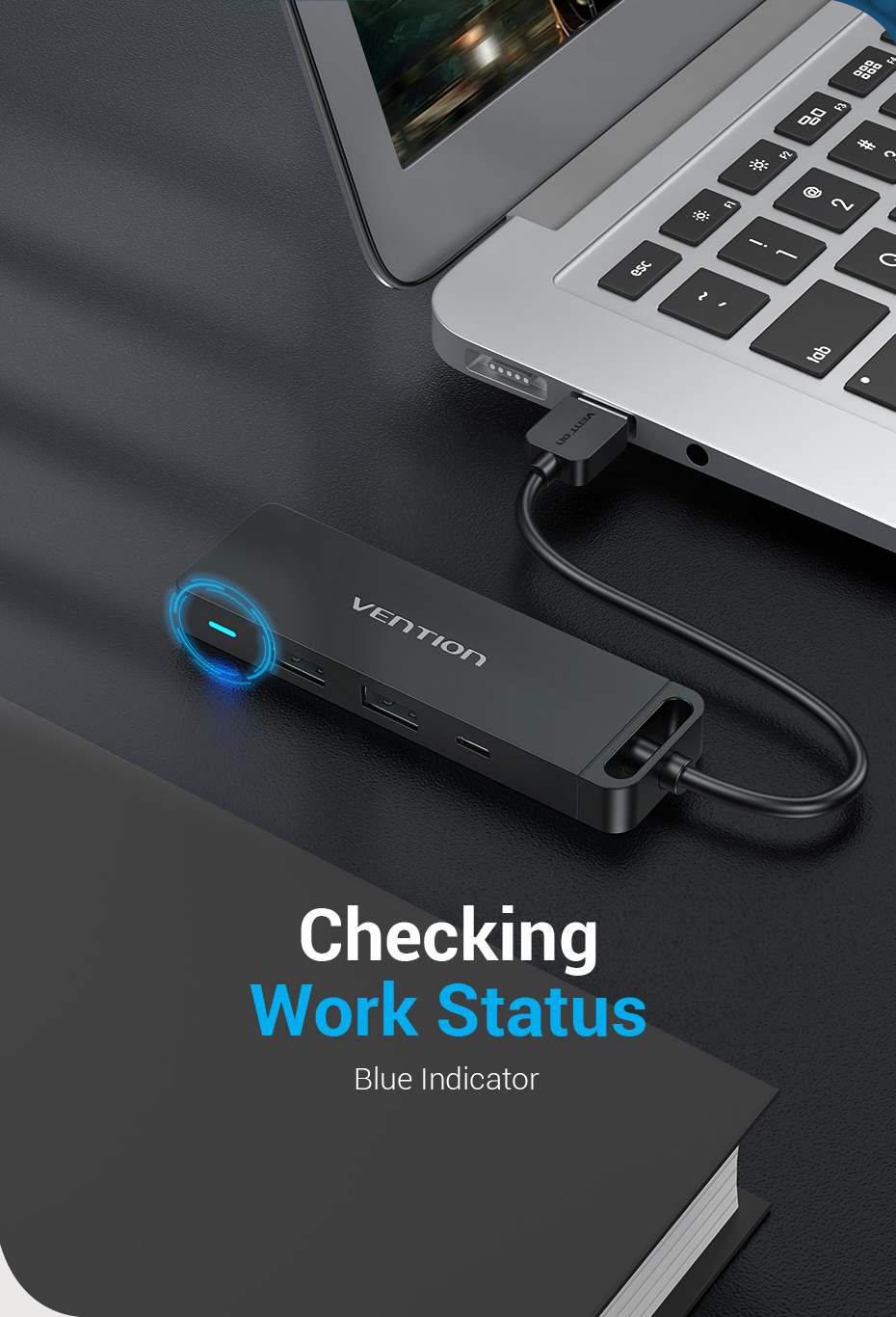 Vention Usb 3 . 0 2.0 Hub 6 พอร์ต 256 G 6 In 1 Usb To Micro B / Sd / Tf ...