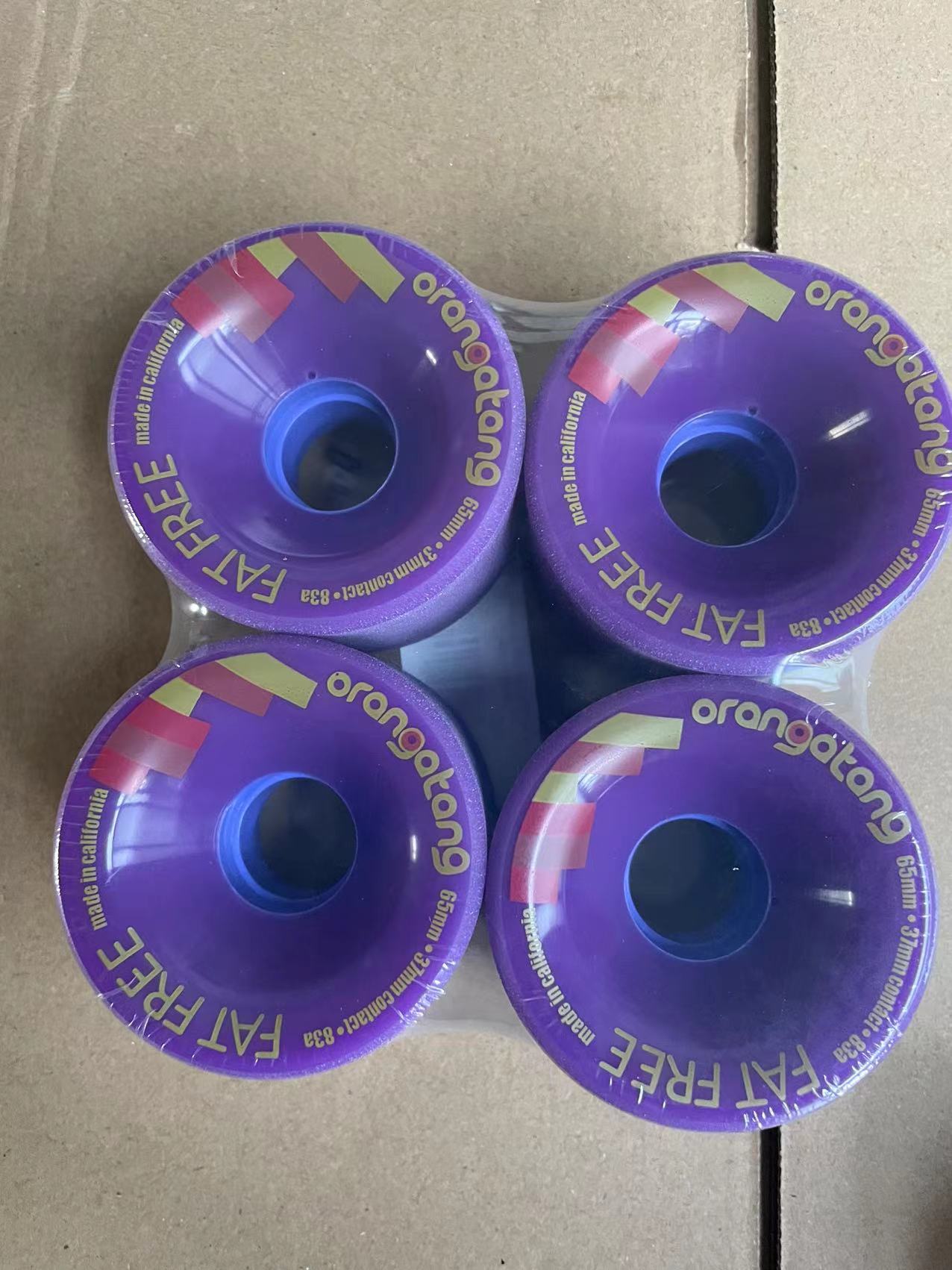 ล้อลองบอร์ด 80A ORANGA TANG 70*53 มม. 4 ล้อ 4 ชิ้น | Shopee Thailand