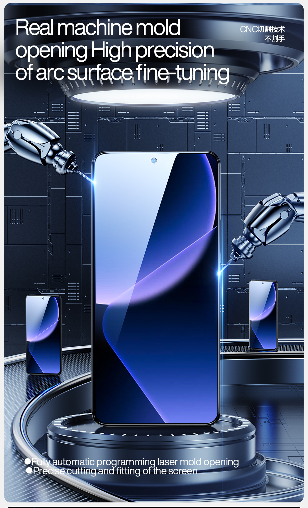 SmartDevil Quick ติดตั้งกระจกนิรภัยสําหรับ Xiaomi 15T/15T Pro/14/15/13T/13T Pro/Redmi K60 Ultra ...