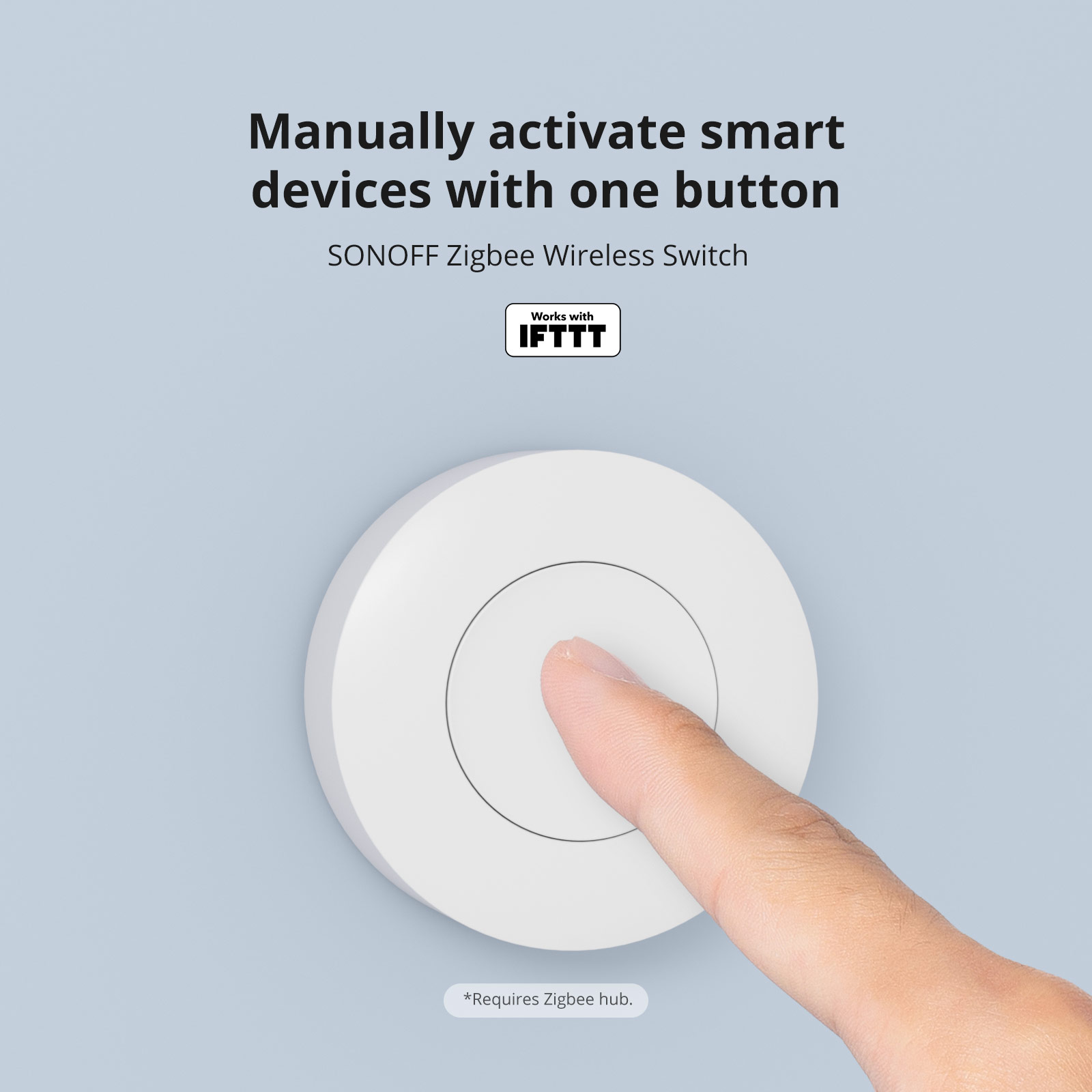 Sonoff SNZB-01P Zigbee สวิตช์ไฟอัจฉริยะไร้สาย สองทาง พร้อมสวิตช์ TX ...