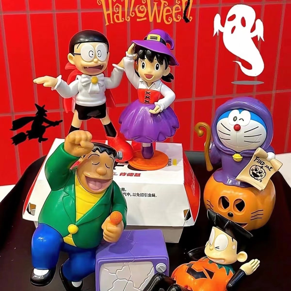 2023 KFC KFC Doraemon ฮาโลวีน Doraemon ของเล่น KFC Tinkerbell Doraemon ...