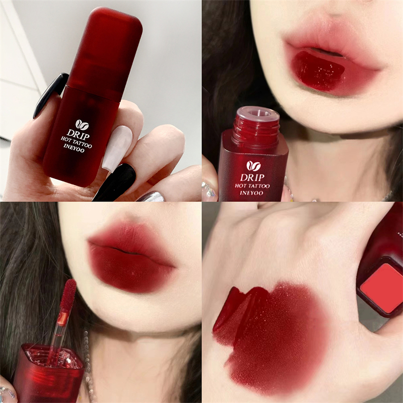 Abpopa Ineyoo® Matte Velvety Lip Mud Silky Waterproof Lip Makeup 3g 8 สี 3g | Shopee Thailand
