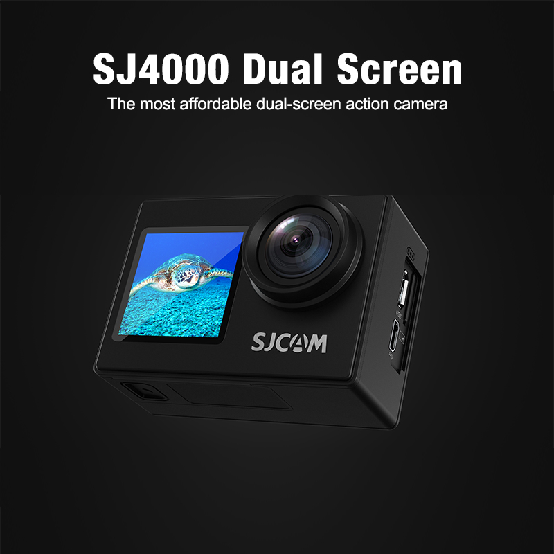 Sjcam SJ4000 AIR กล้องแอคชั่น หน้าจอคู่ SJ4000 Wifi 4K Ultra HD กล้อง ...