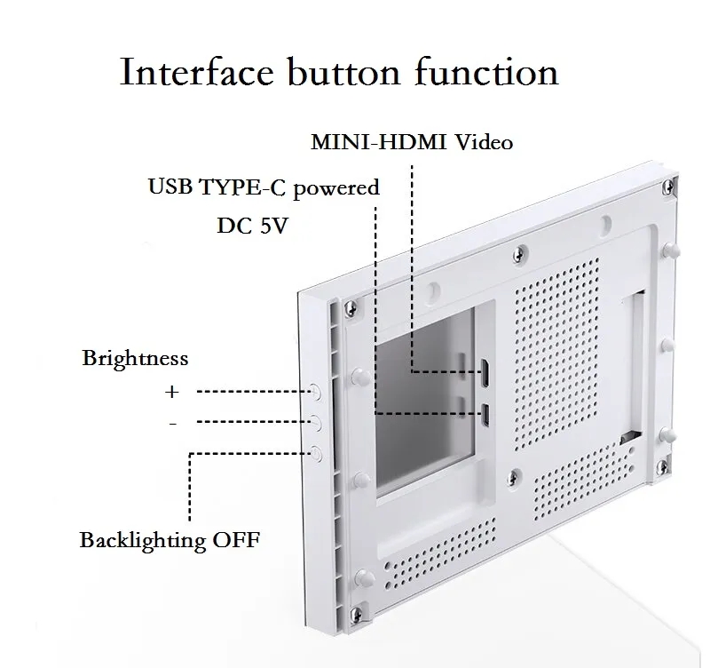 Jonsbo DS8 D31 D41 เคสหน้าจอ LCD ความละเอียดสูง 8 นิ้ว | Shopee Thailand