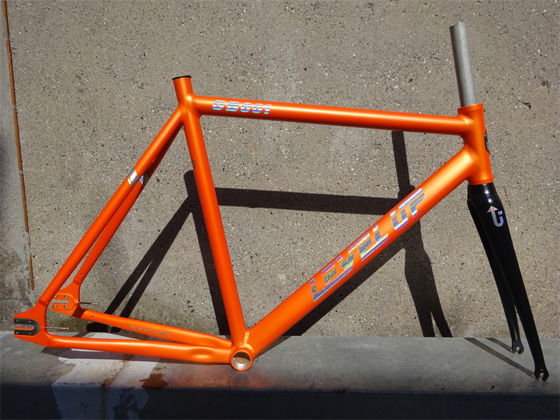 Level UP Frame GB001 ชุดเฟรมจักรยาน อะลูมิเนียม 700c 49 ซม. 52 ซม. 55 ...