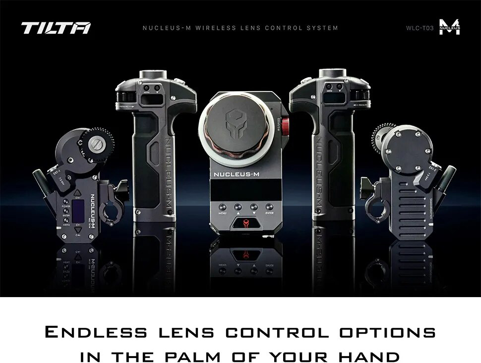 【ปรึกษาและรับคูปอง】TILTA Nucleus-m ชุดระบบควบคุมเลนส์โฟกัสไร้สาย ...