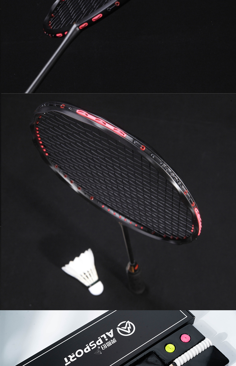 ALP V5 PRO 5U 72g Ultralight G5 100% คาร์บอนไฟเบอร์ไม้แบดมินตันพร้อม ...