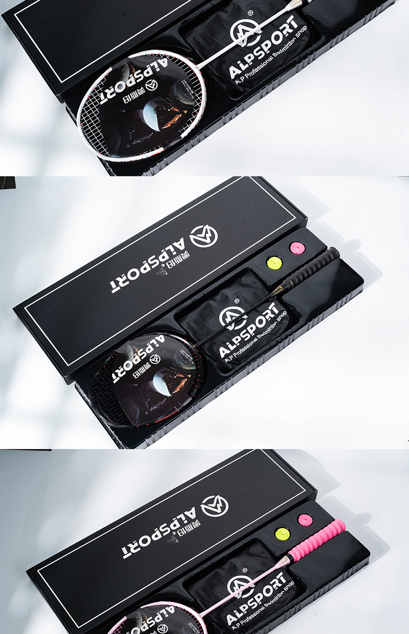ALP V5 PRO 5U 72g Ultralight G5 100% คาร์บอนไฟเบอร์ไม้แบดมินตันพร้อม ...