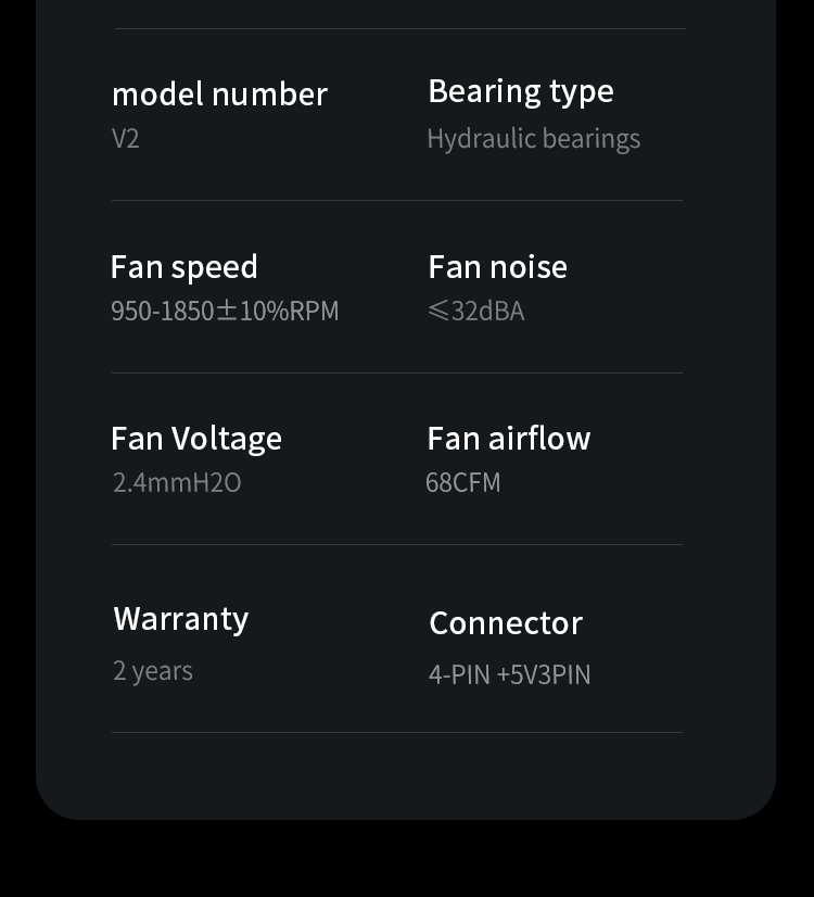 Jungle Leopard Interstellar V2 พัดลมระบายความร้อน CPU ARGB ปริซึมสีขาว 120 มม. Lian li Same ...