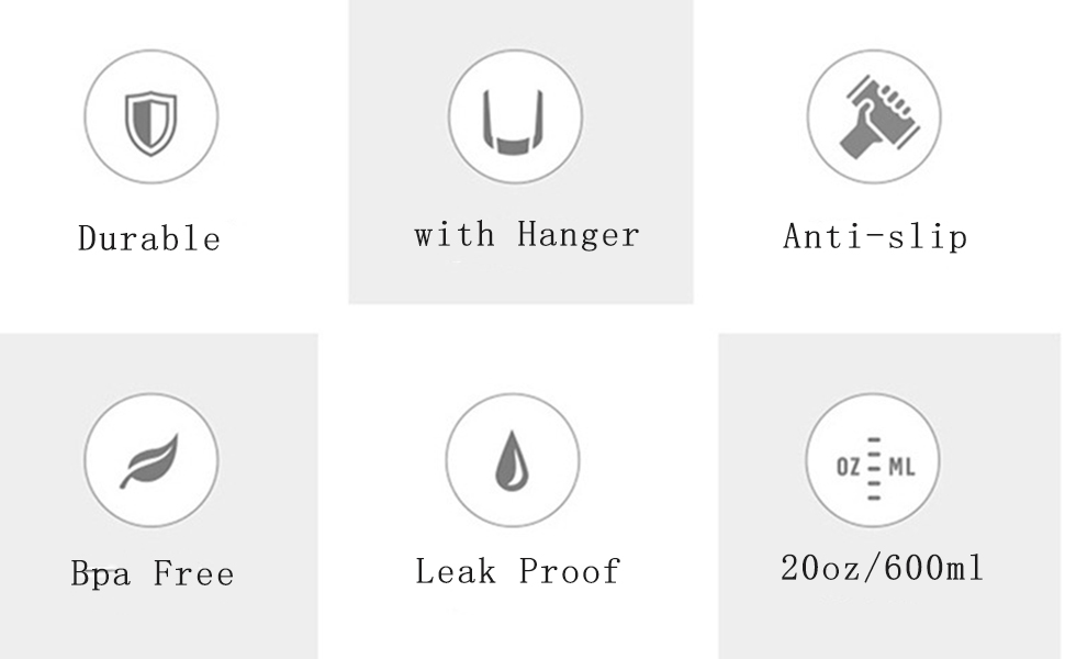 GEMFUL 600ML ขวดเครื่องปั่นโปรตีนผสม BPA-Free Leak Proof Blender ...