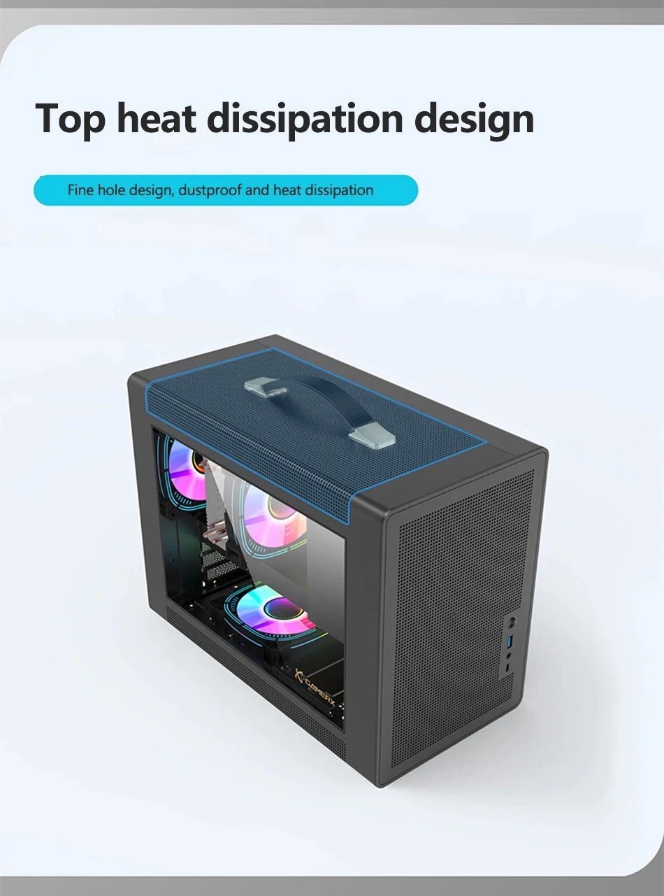 เคสพาวเวอร์เทรน P60 MATX Type-C ขนาดเล็ก แบบพกพา | Shopee Thailand