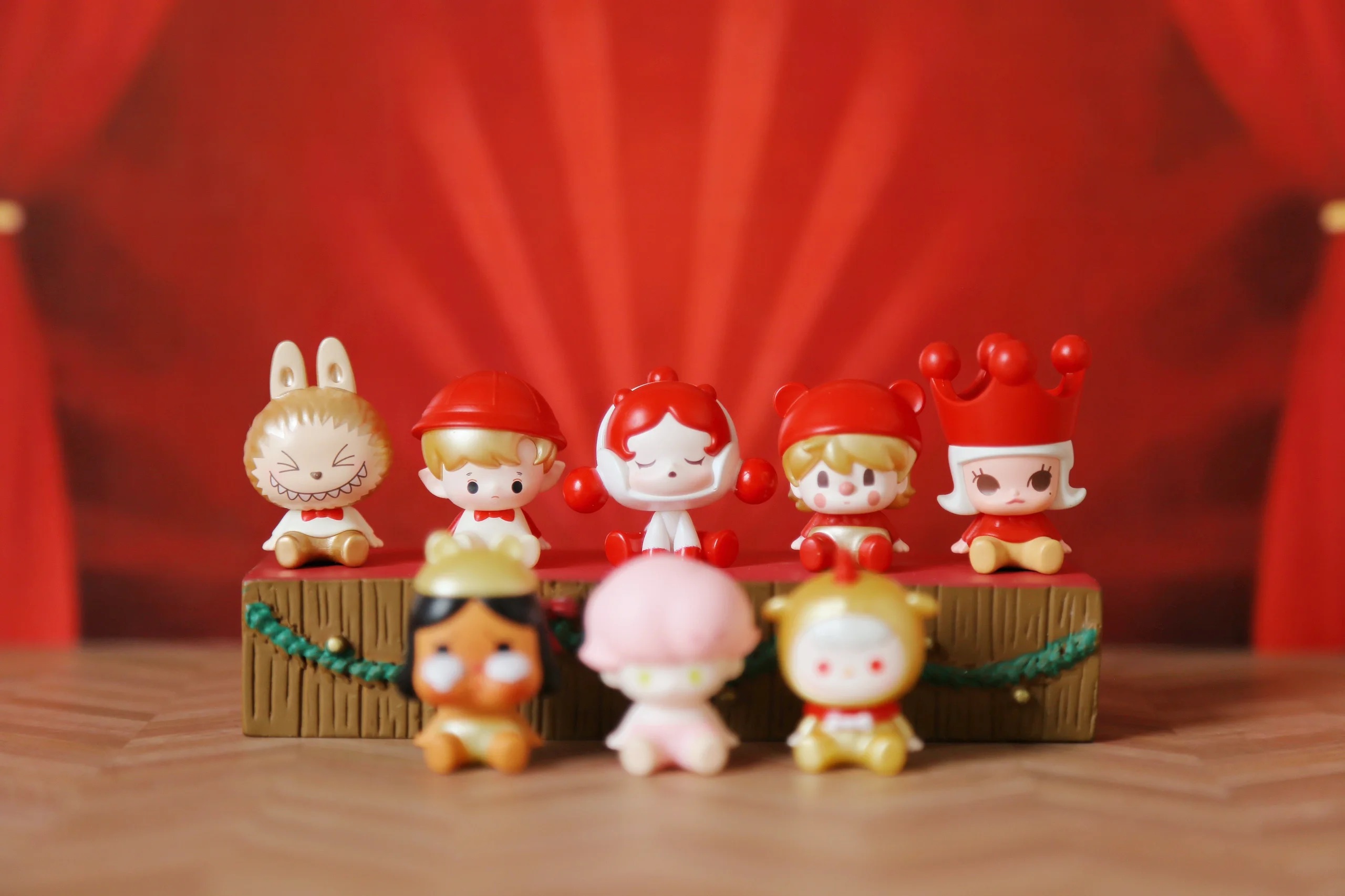 โมเดลตุ๊กตาฟิกเกอร์ อนิเมะ Pop Bean Sitting Posture Series Kawaii ...