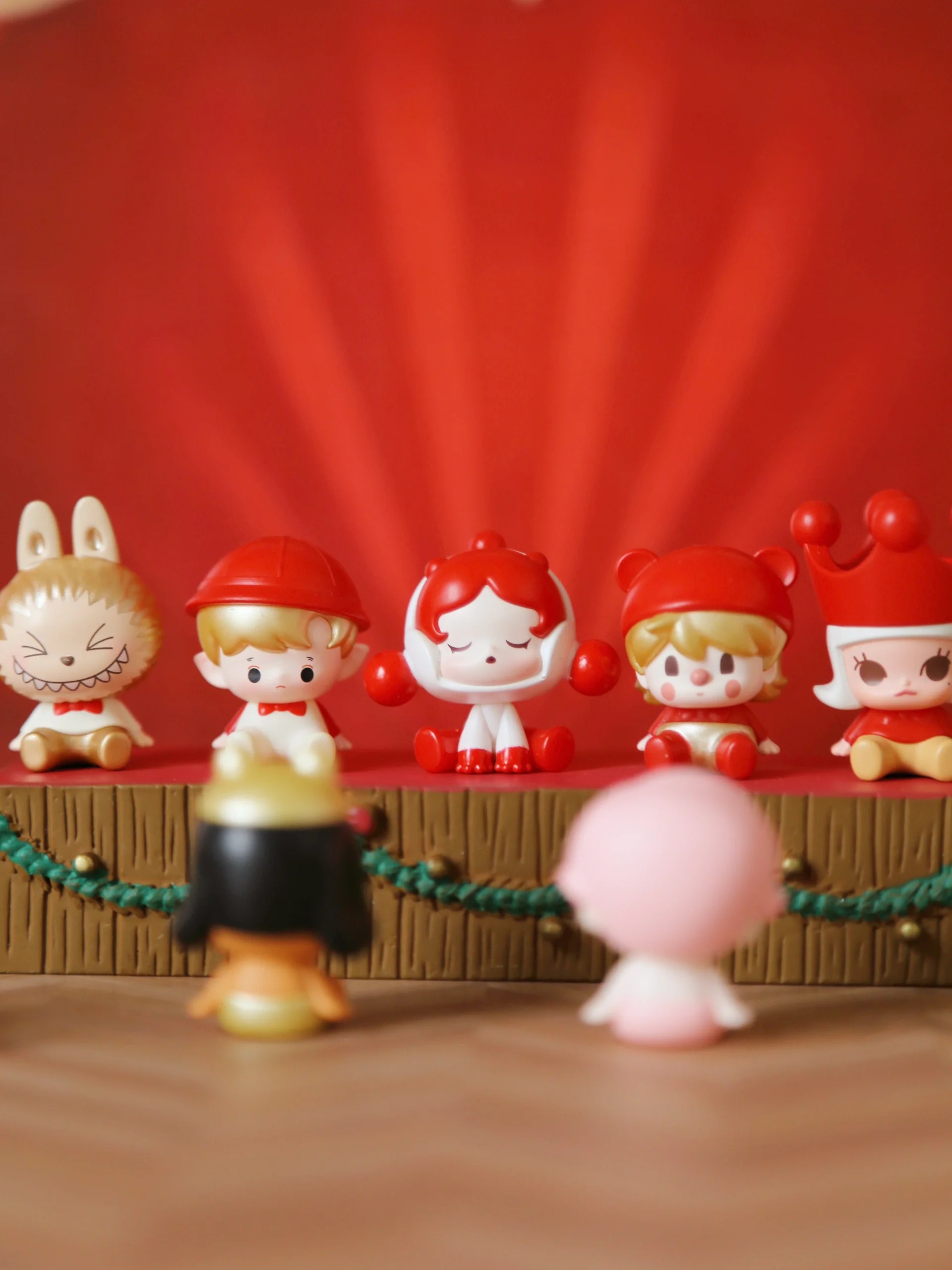 โมเดลตุ๊กตาฟิกเกอร์ อนิเมะ Pop Bean Sitting Posture Series Kawaii ...