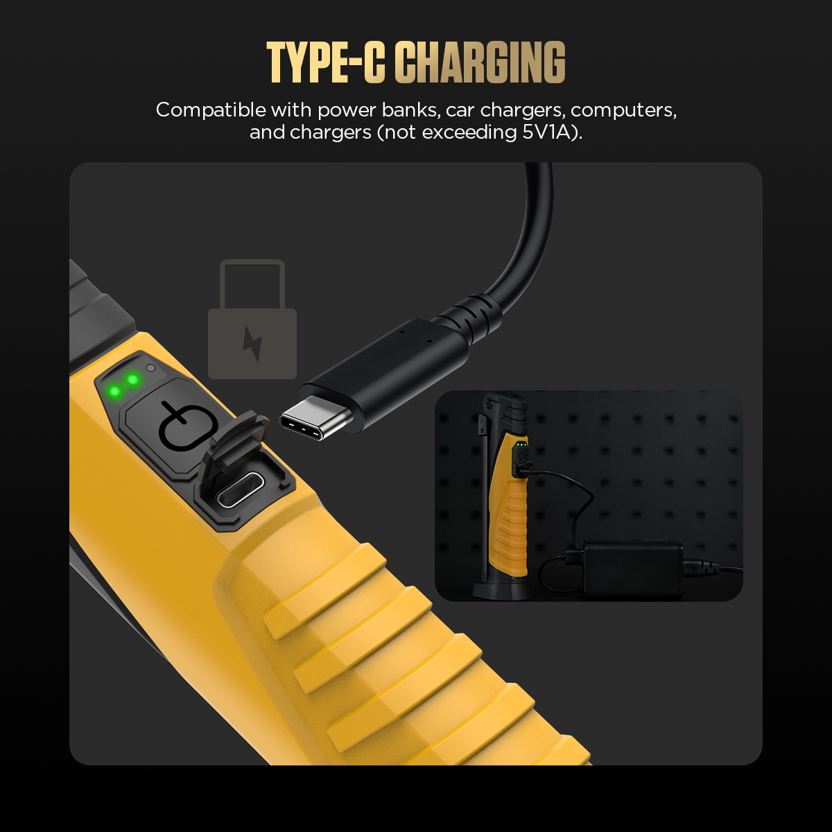 Autool SL820 ฐานไฟฉาย แบบชาร์จไฟได้ 12 ชั่วโมง สําหรับซ่อมรถยนต์ ...