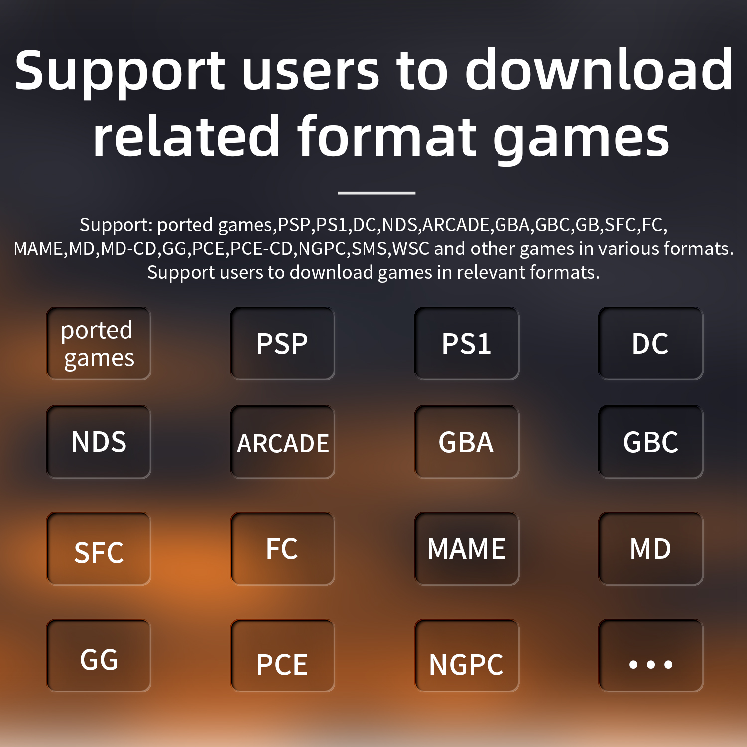 Anbernic RG35XX H รุ่นแนวนอนเกมคอนโซลแบบพกพา 3.5 นิ้ว Linux 64-bit System การเชื่อมต่อ ...