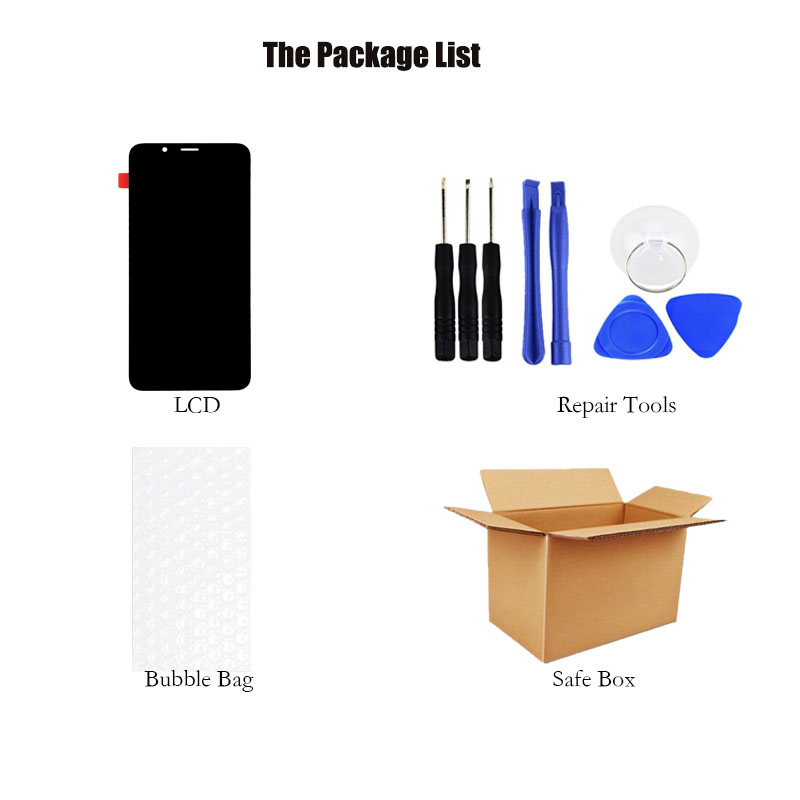 อะไหล่หน้าจอสัมผัส LCD แบบเปลี่ยน สําหรับ Itel P55+ P663L P55 A666L P55 ...