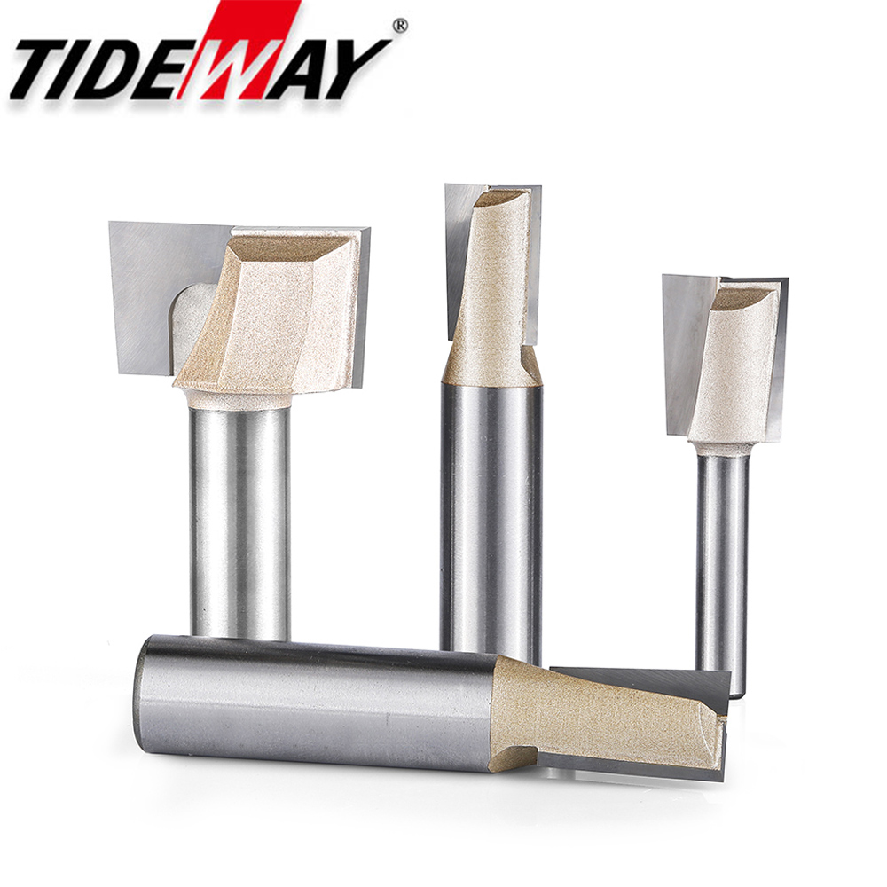 Tideway Bottom Cleaning Router Bits For Wood 1/2 1/4 Inch Shank ...