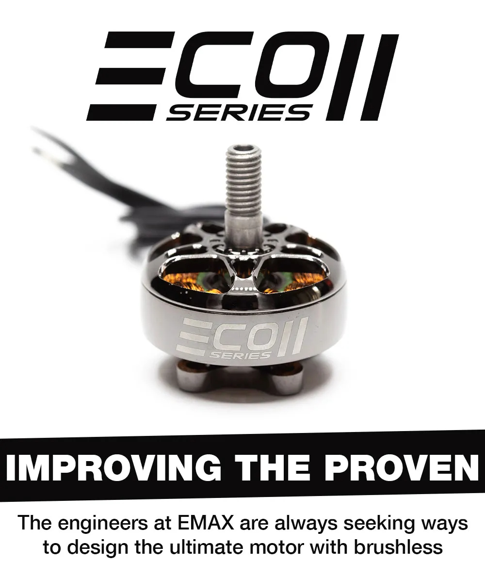 Emax Ecoii Serie Eco Ii 2807 6S 1300kv 5S 1500kv 4S 1700kv Borstelloze ...