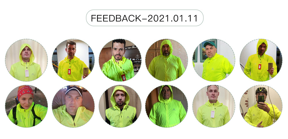 Queshark เสื้อแจ็คเก็ตปั่นจักรยานแขนยาวสะท้อนแสงกันน้ํากันลมสําหรับ ...