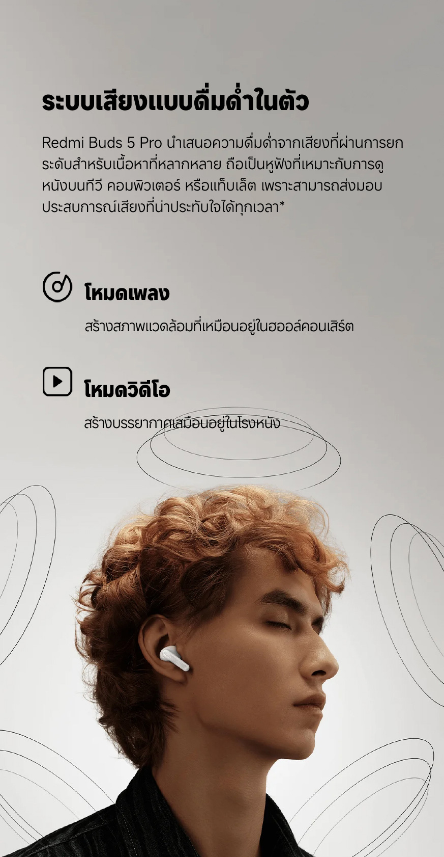[NEW] Redmi Buds 5 Pro เสียงไร้สายความละเอียดสูง คุณภาพเสียง Hi-Fi | รับประกัน 1 ปี | Shopee ...
