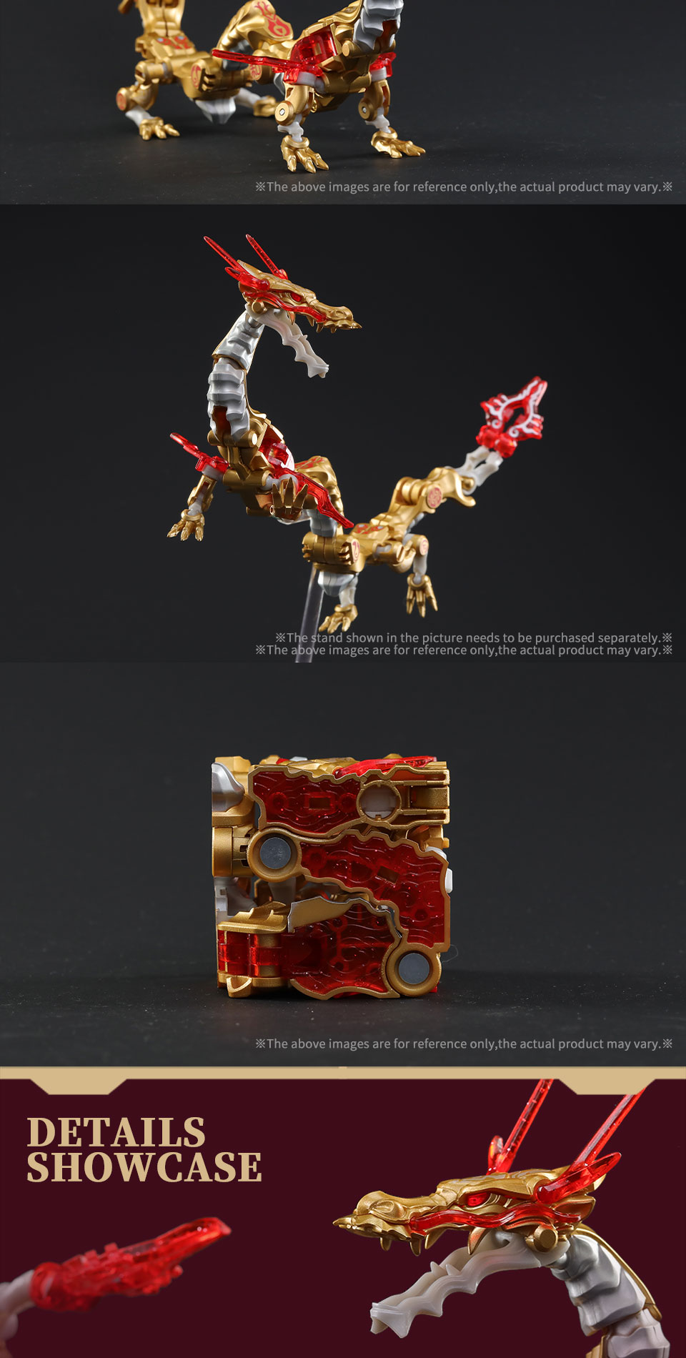 52TOYS INFINITYBOX IB-04 Chinese Dragon- Golden Dragon Mecha ...
