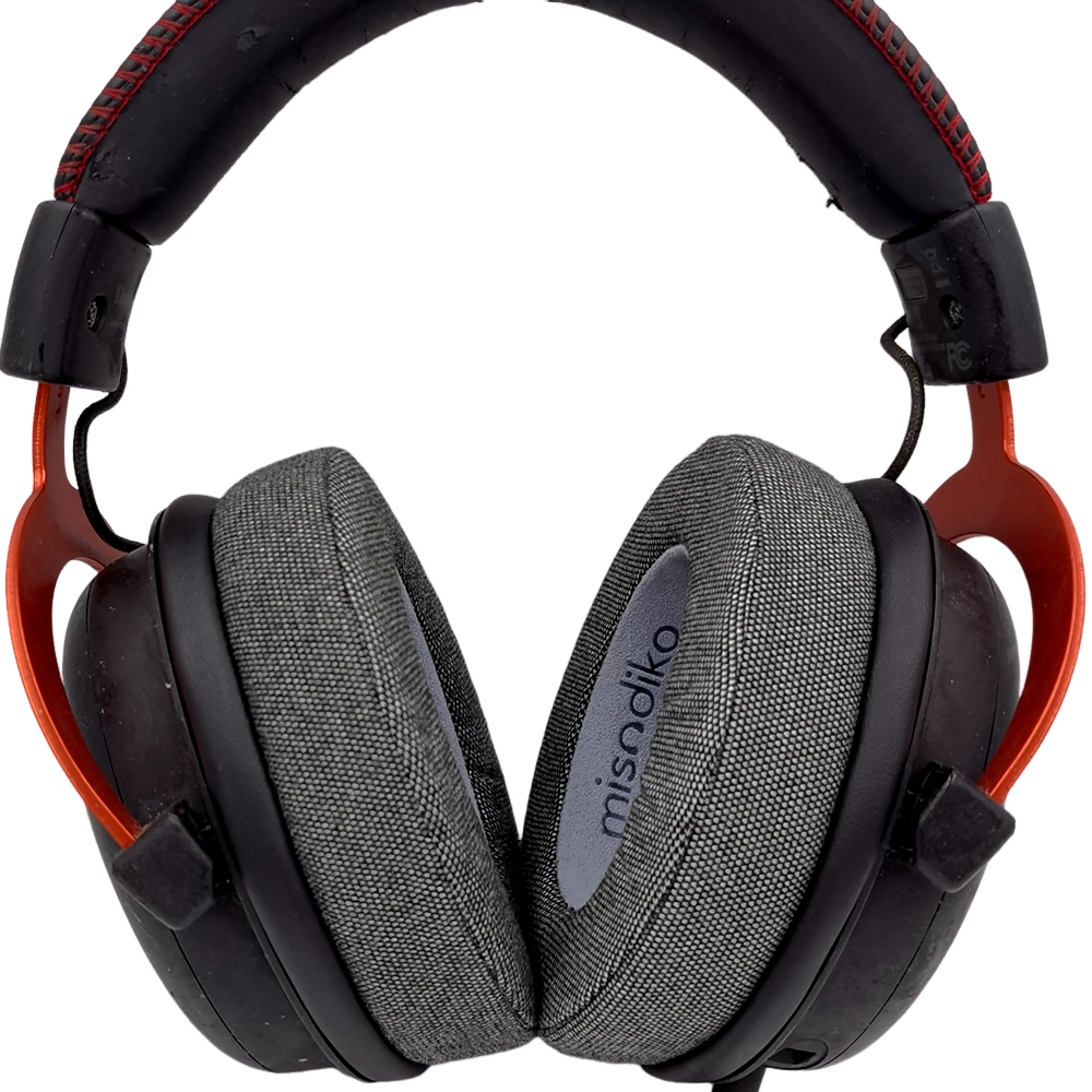 Misodiko แผ่นครอบหูฟังไร้สาย แบบเปลี่ยน สําหรับ HyperX Cloud III 3 II 2 ...