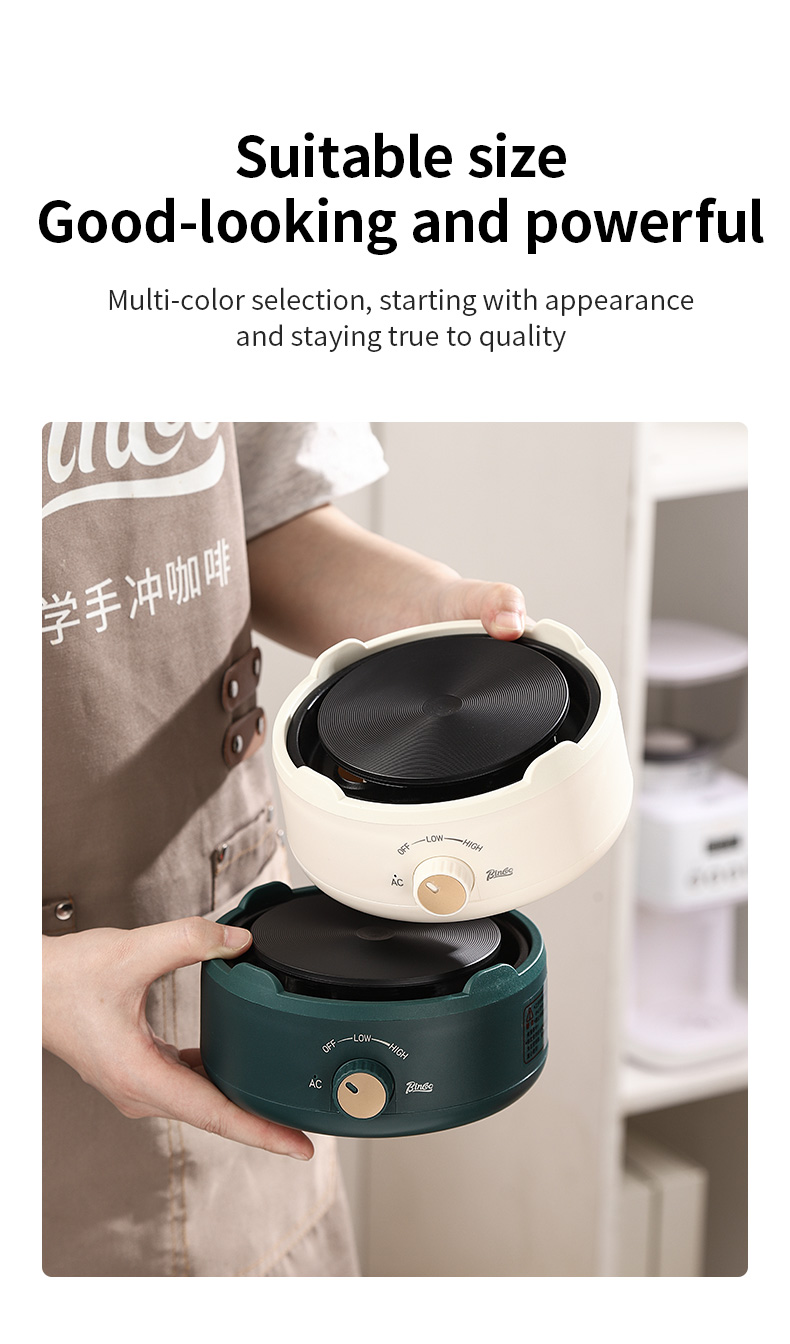 Bincoo กาแฟหม้อมอคค่า Potal เซรามิคเตาความร้อนต้มชาเตาทั่วไปหม้อมอคค่าฐานความร้อน 220V | Shopee ...