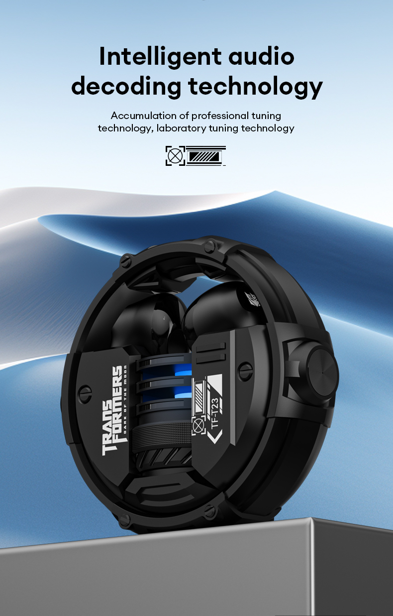 Transformers TF-T23 หูฟังบลูทูธ 5.4 เอฟเฟคไฟ RGB คุณภาพเสียง HIFI ...