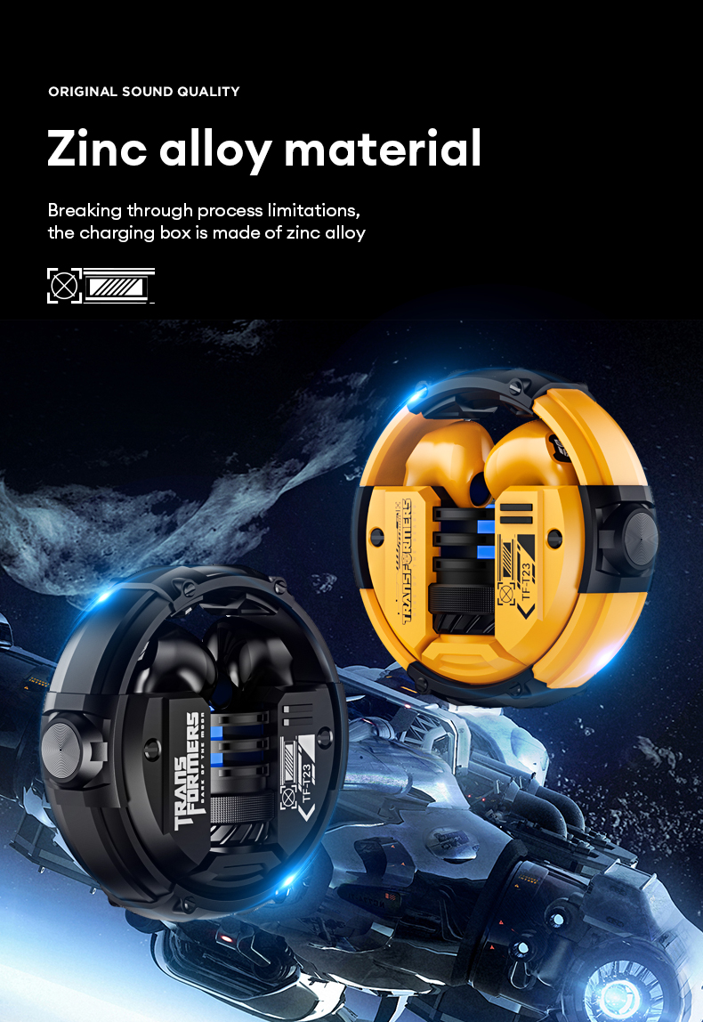 Transformers TF-T23 หูฟังบลูทูธ 5.4 เอฟเฟคไฟ RGB คุณภาพเสียง HIFI ...