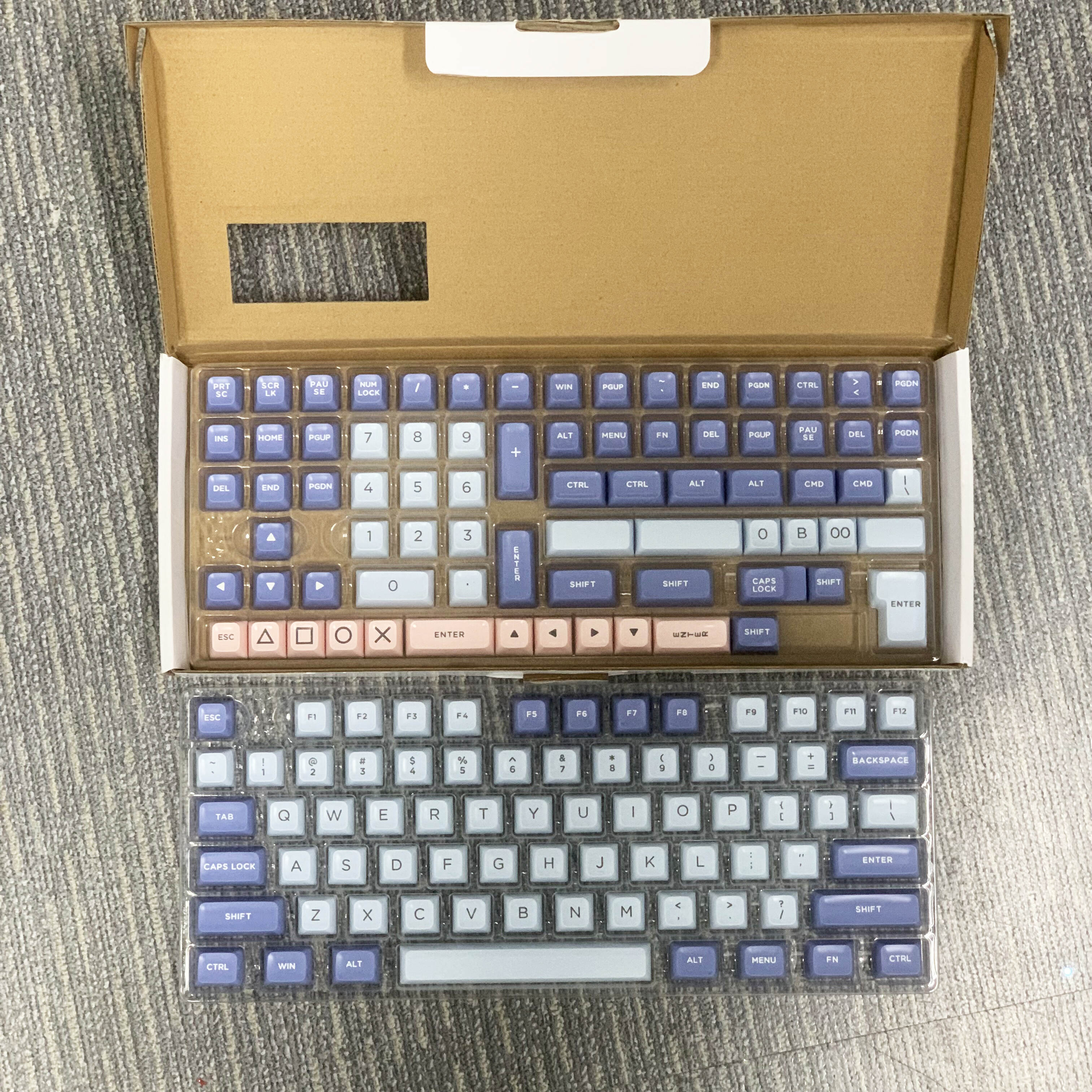 147Keys Keycaps JSA Profile PBT for Alice Layout/61/64/68/75/84/87/96 ...