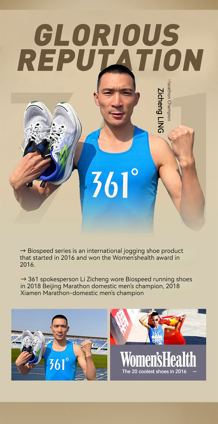 361 Degrees Biospeed 3.0 PRO รองเท้าวิ่ง องศา สําหรับผู้ชาย 672412208 | Shopee Thailand