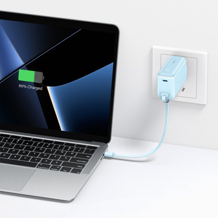 Anker A1636 3-in-1 พาวเวอร์แบงก์ 30W 5000mAh และสายชาร์จ Type-c แบบพกพา | Shopee Thailand