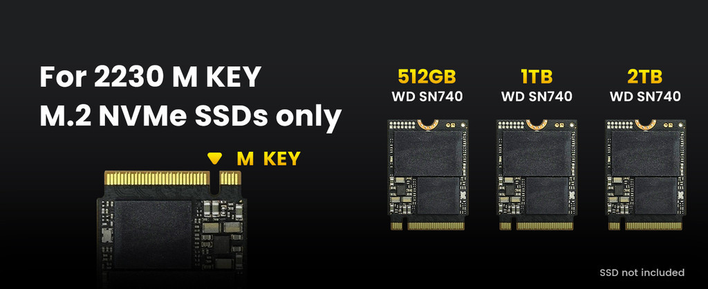 Sharge M.2 nvme กล่องฮาร์ดไดรฟ์ภายนอก SSD m2 สีเหลือง | Shopee Thailand